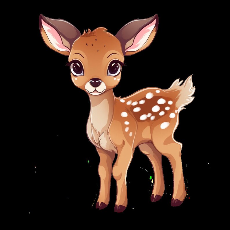 Woodland Animals Clipart Transparent Background PNG - Etsy