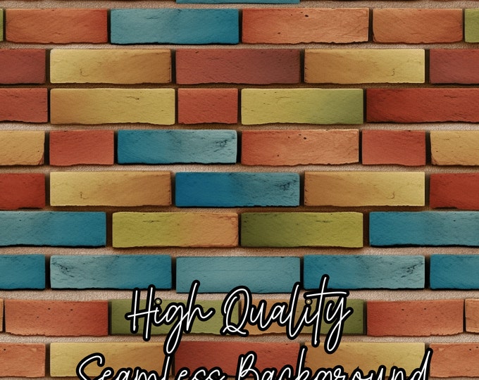 20 Brick Patterns Seamless Stone Patterns Bricks Repeatable Pattern Bricks Endless Pattern Red ...