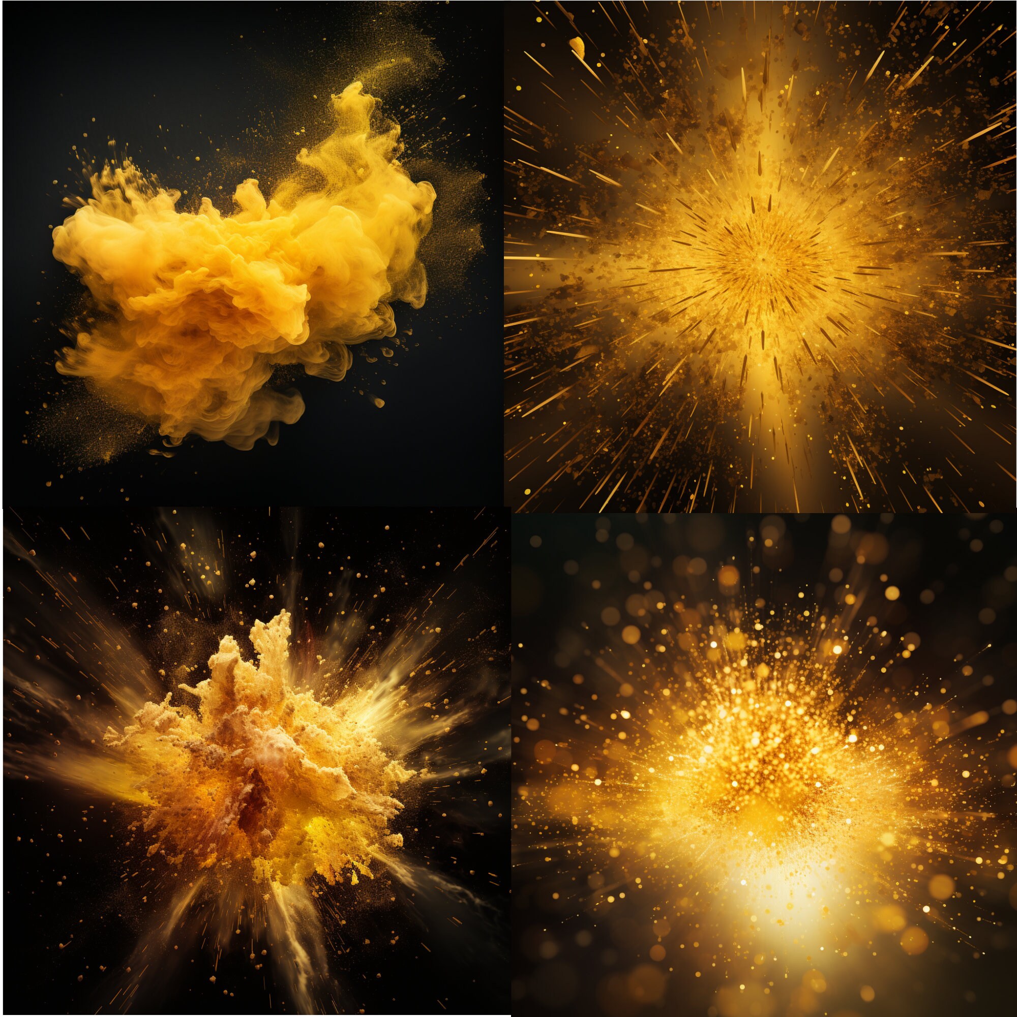 Yellow Sports Background, Sports Backdrop, Particle Explosion, Smoke ...