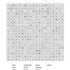 Word Search Printable, Word Searches, Word Searches With Answers, Word ...