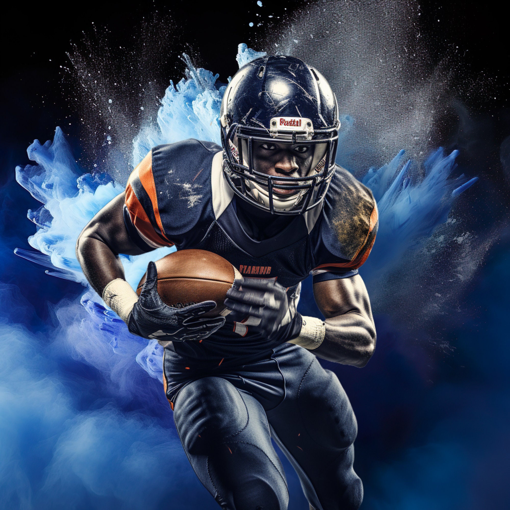 Color Explosion Sports Background, Sports Backdrop, Cheer, Band ...