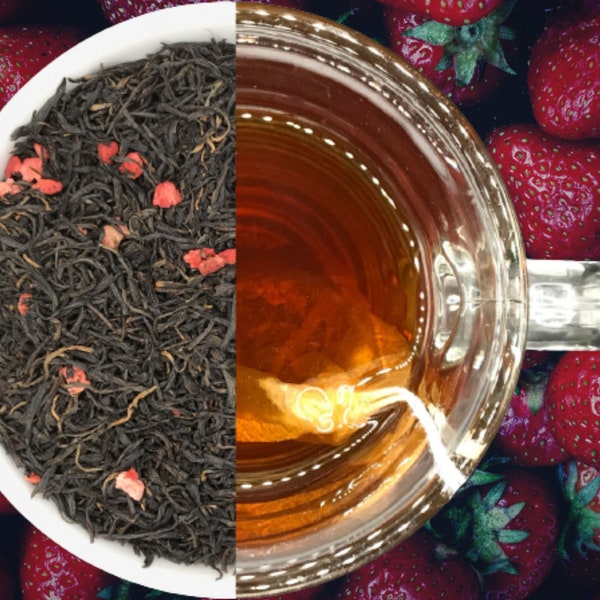 Strawberry Tea - Etsy