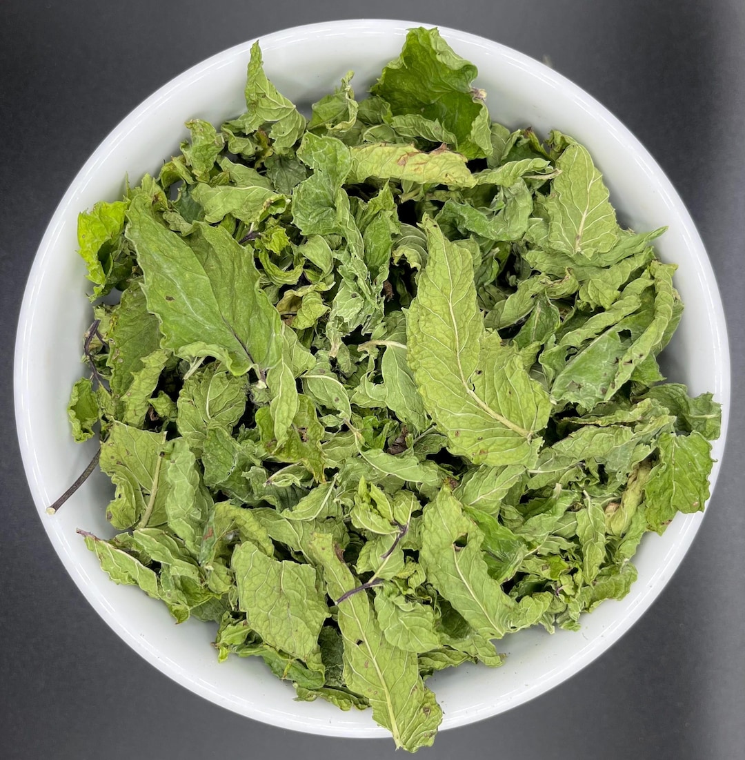 Dried Mojito Mint - Dried Whole Leaf - Organically Grown in ...
