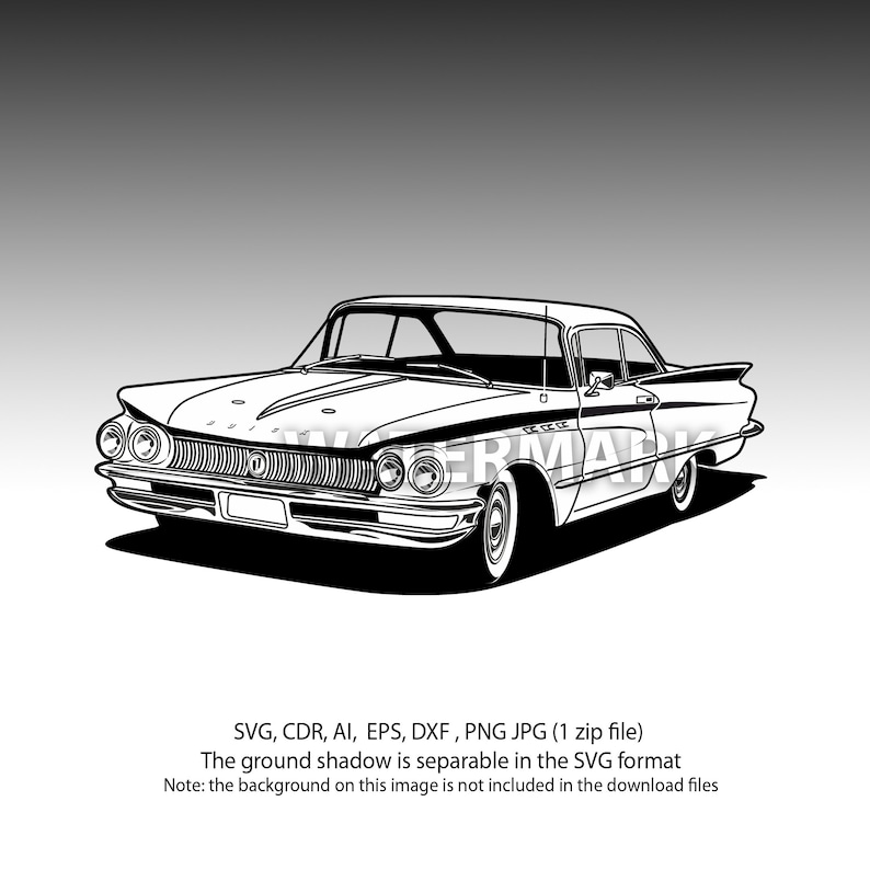 Buick Le Sabre Svg, Cdr, Eps, Ai, Png, Jpg - Etsy
