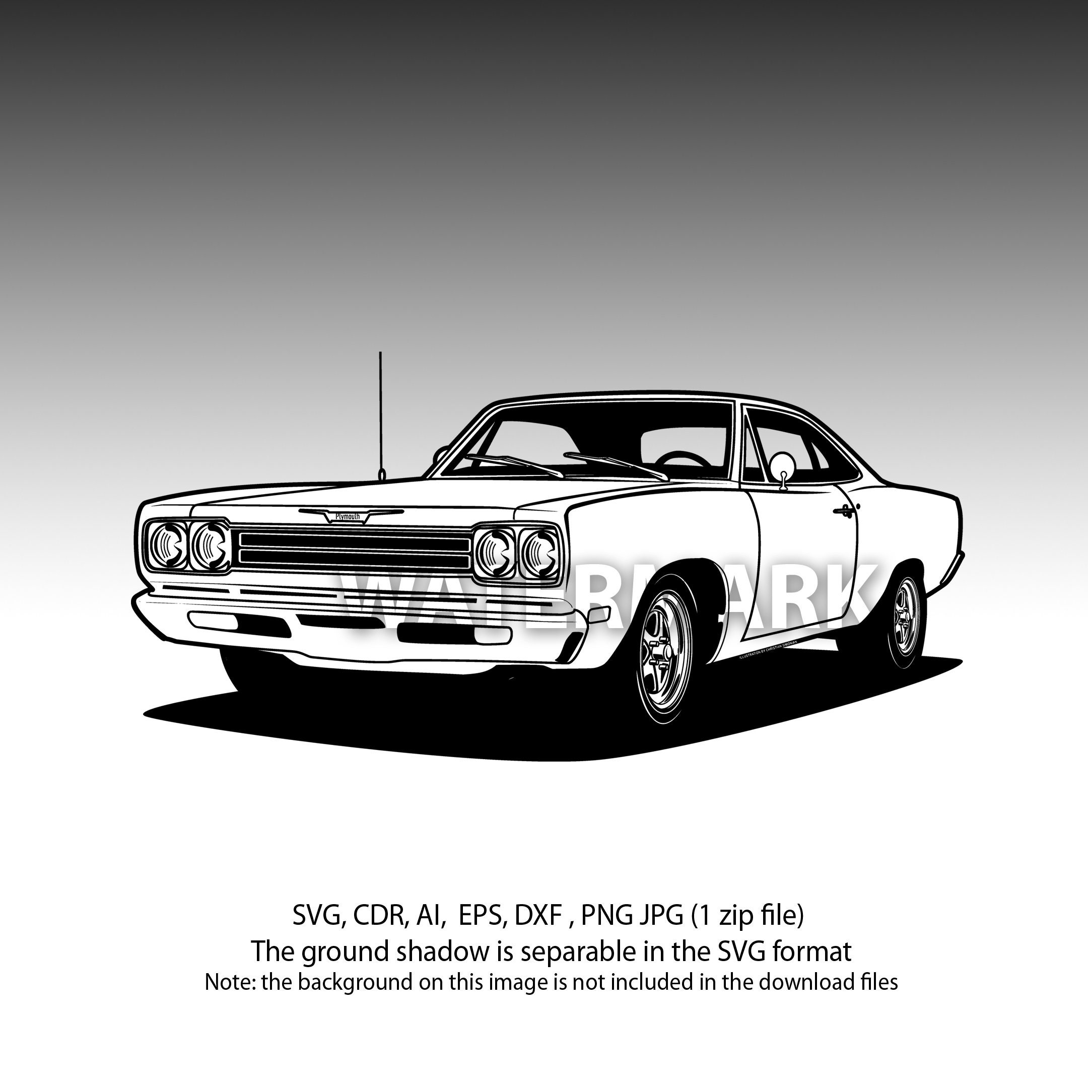 Roadrunner Svg,cdr,ai,dxf,eps,png,jpg - Etsy