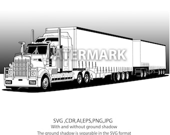 Kenworth K200 Svg Png Jpg Ai Dxf File - Etsy New Zealand