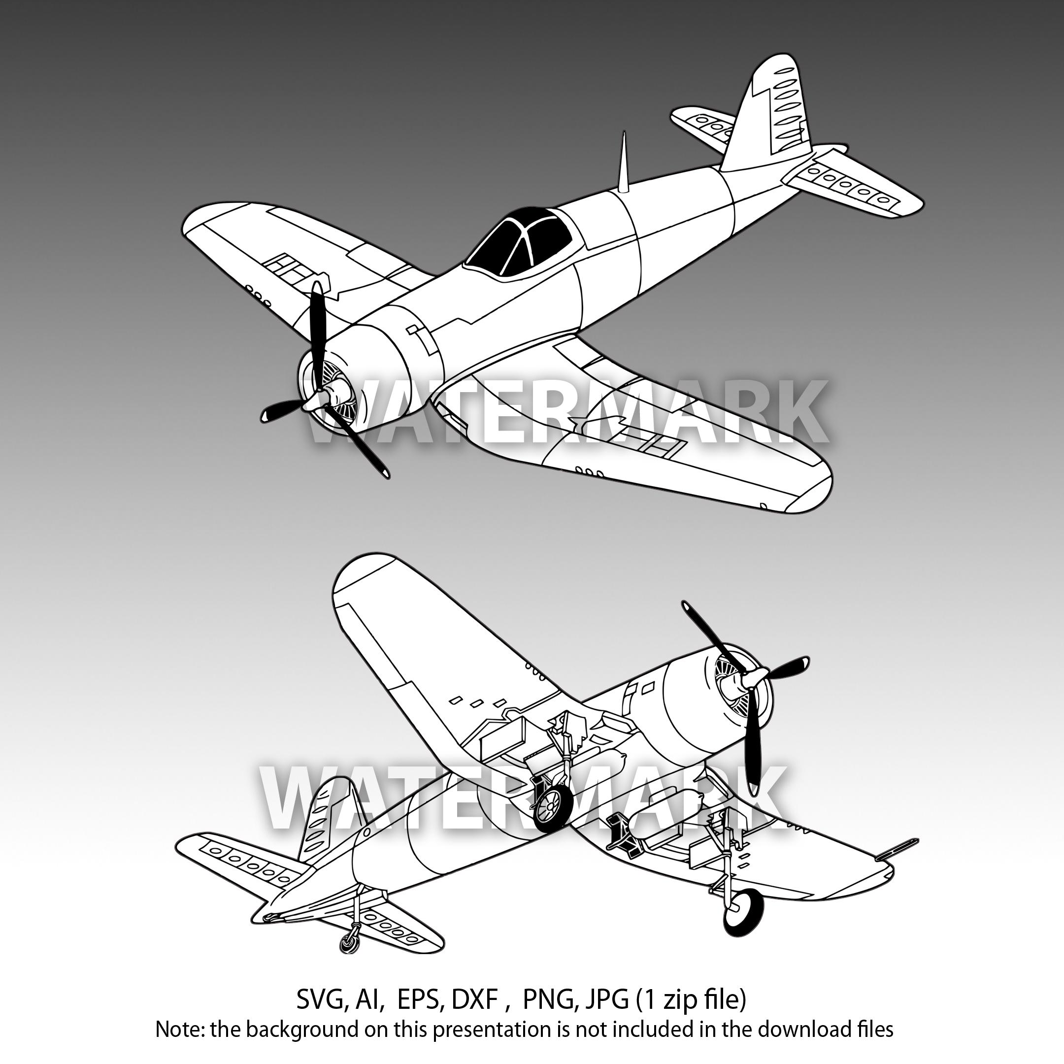 Corsair Svg, Eps, Ai, Dxf, Ai, Png, Jpg - Etsy