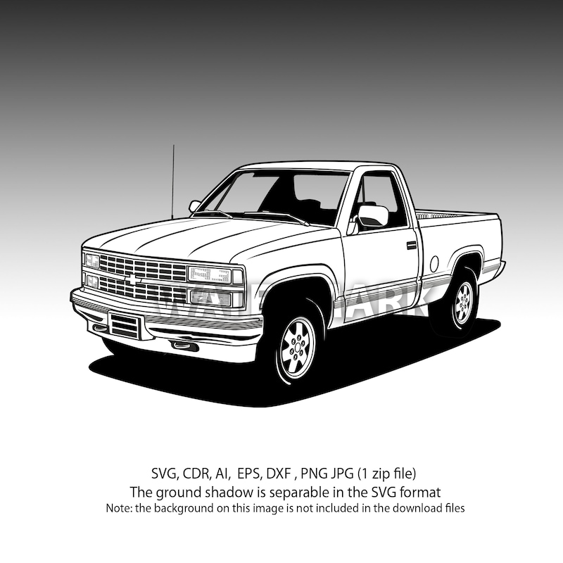 Chevy Squarebody Svg - Etsy