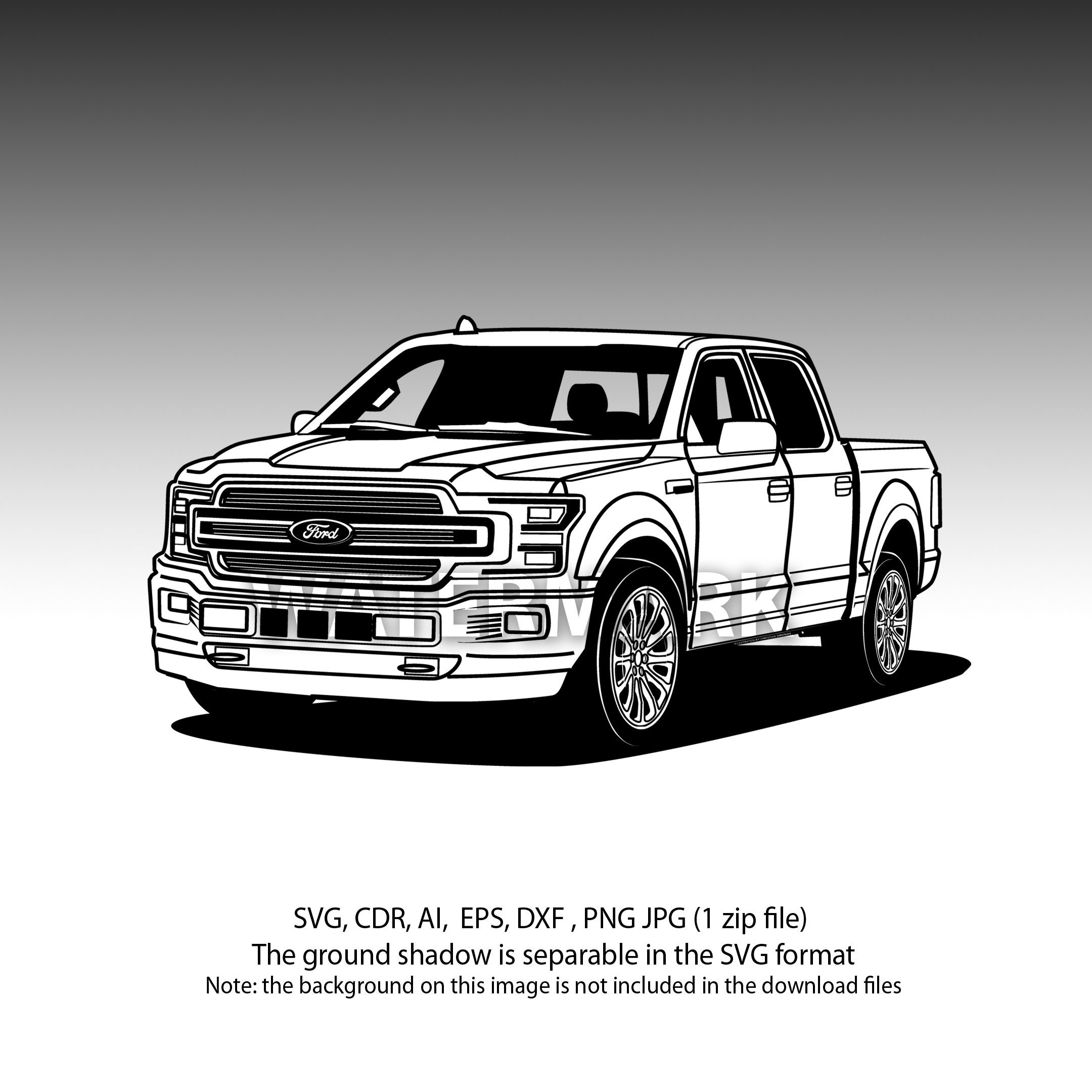 Disegno Ford F150