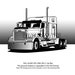Semi Truck Freightliner Classic Svg,ai,dxf,eps,png,jpg - Etsy