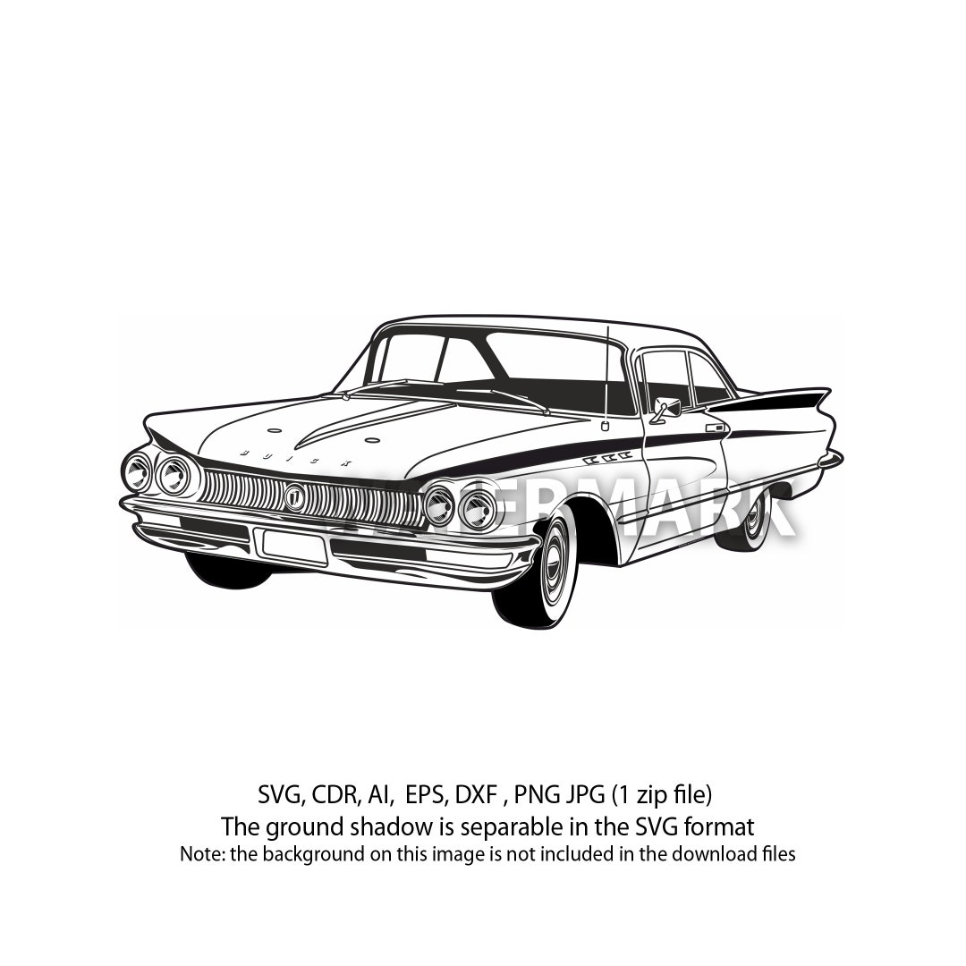 Buick Le Sabre Svg, Cdr, Eps, Ai, Png, Jpg - Etsy