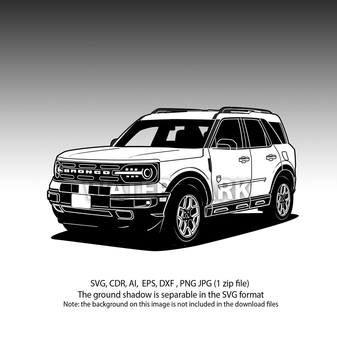 Ford Bronco Svg,cdr,ai,dxf,eps,png,jpg - Etsy Australia