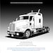 Semi Truck Kenworth T600 Svg,ai,eps,png,jpg - Etsy
