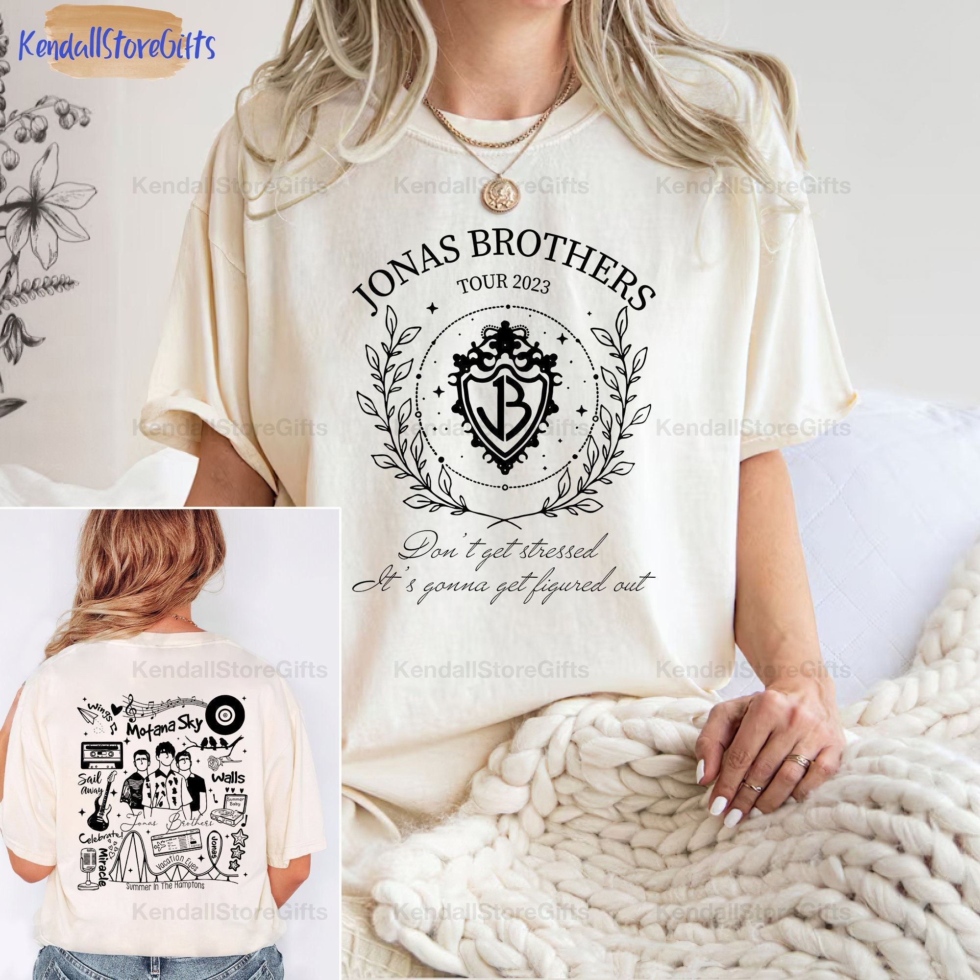 Jonas Brothers Shirt, Concert Outfit Gift, Jonas Brother Merch, Five ...