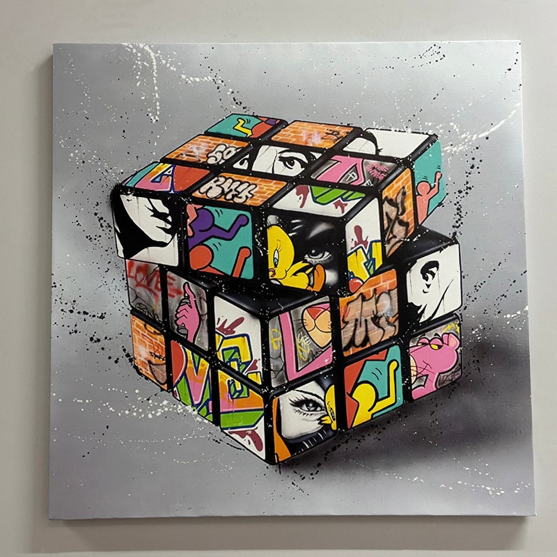 Custom Rubiks Cube - Etsy