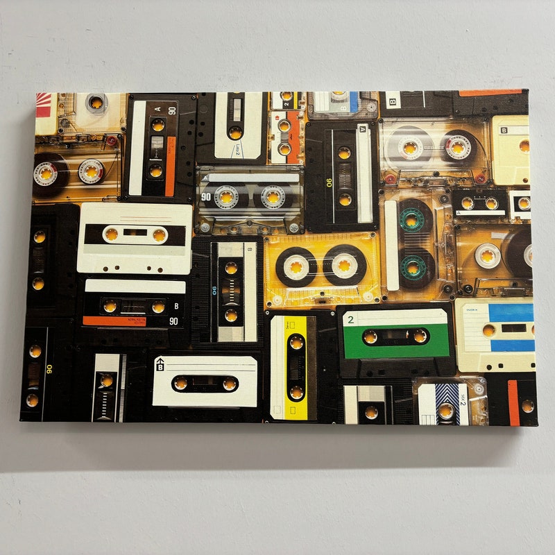 Cassette Tape Wall Art - Etsy