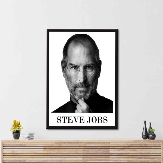 Steve Jobs Famous Poster Steve Jobs Canvas Famous Quote - Etsy