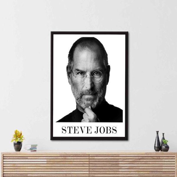 Steve Jobs Poster - Etsy