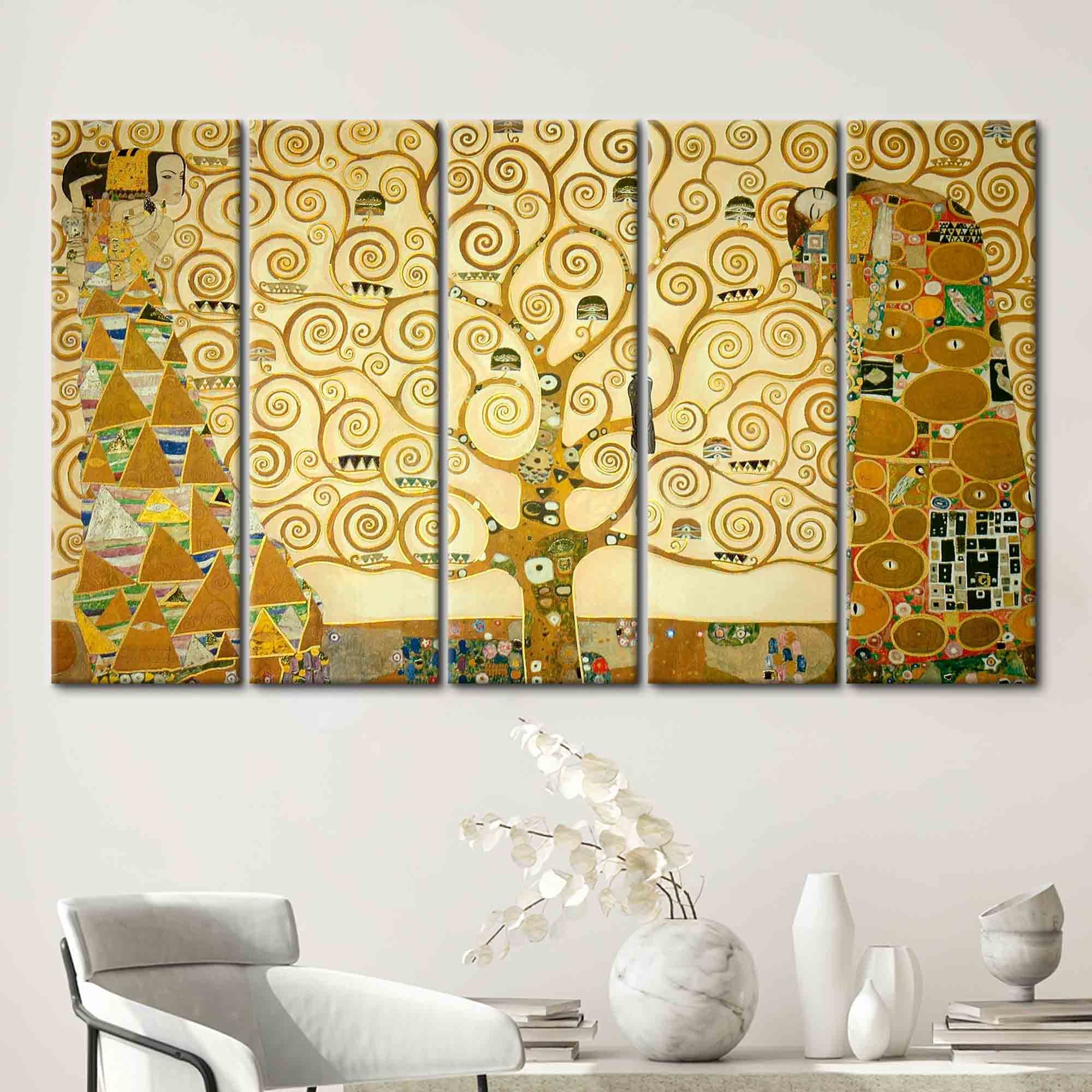Klimt Tree Of Life Wallpaper