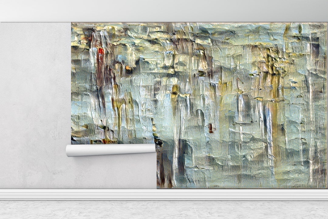Buy Abstract Wall Print,custom Wall Paper,vintage Wall View Wall Paper ...