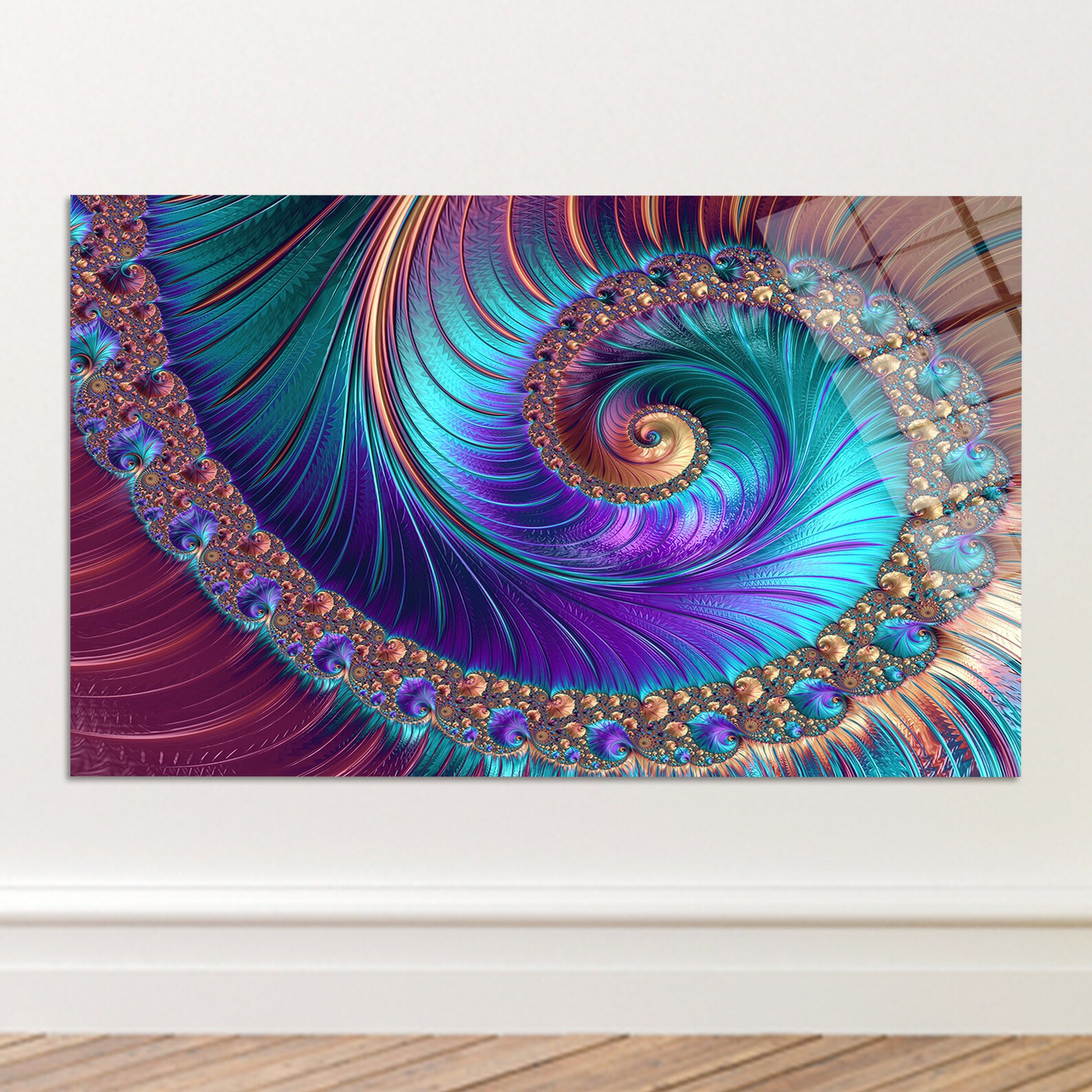 Tempered Glass Glass Custom for Art Glass Art Wall Decor - Etsy