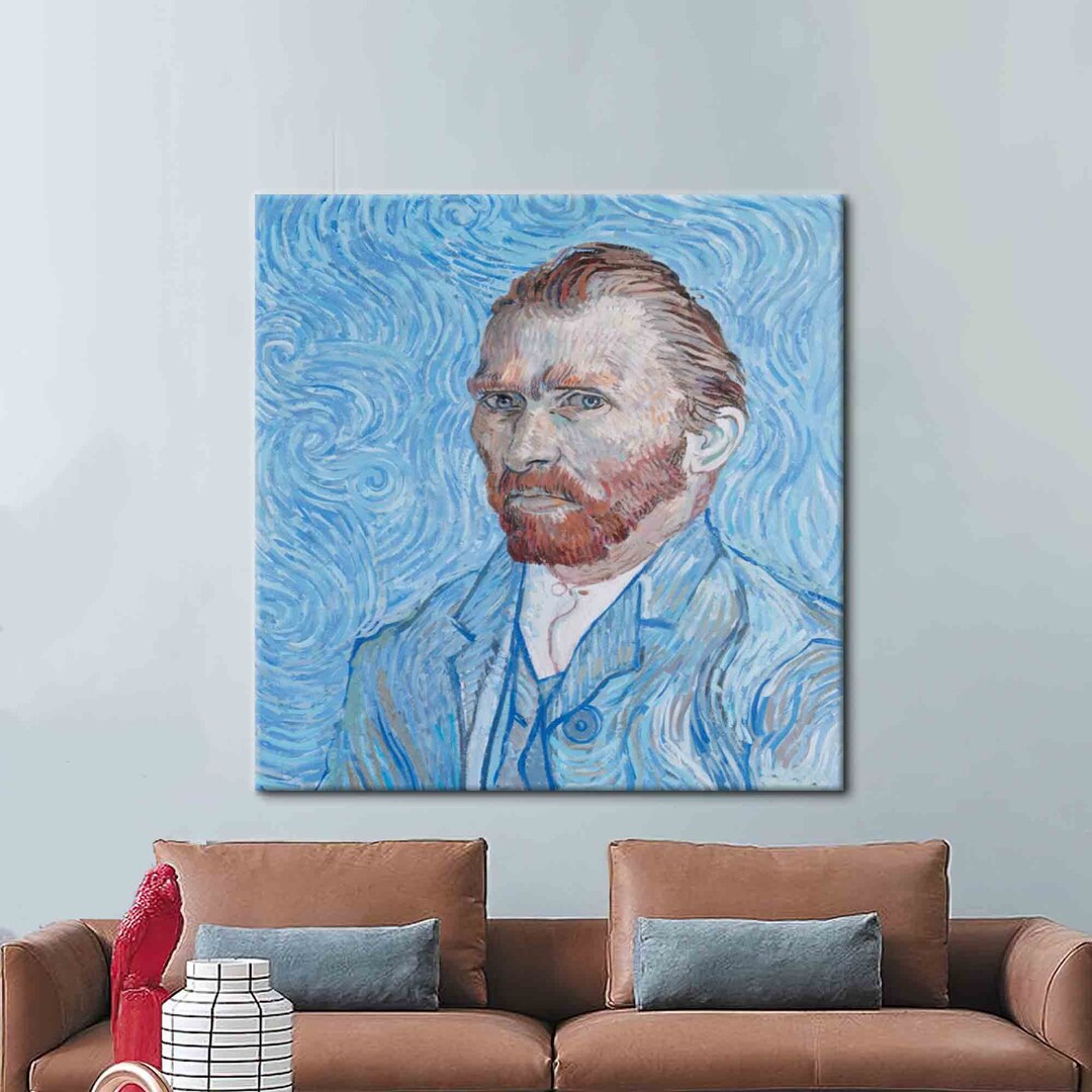 Van Gogh's Self-portraits, Famous Poster, Vincent Van Gogh Art Canvas ...