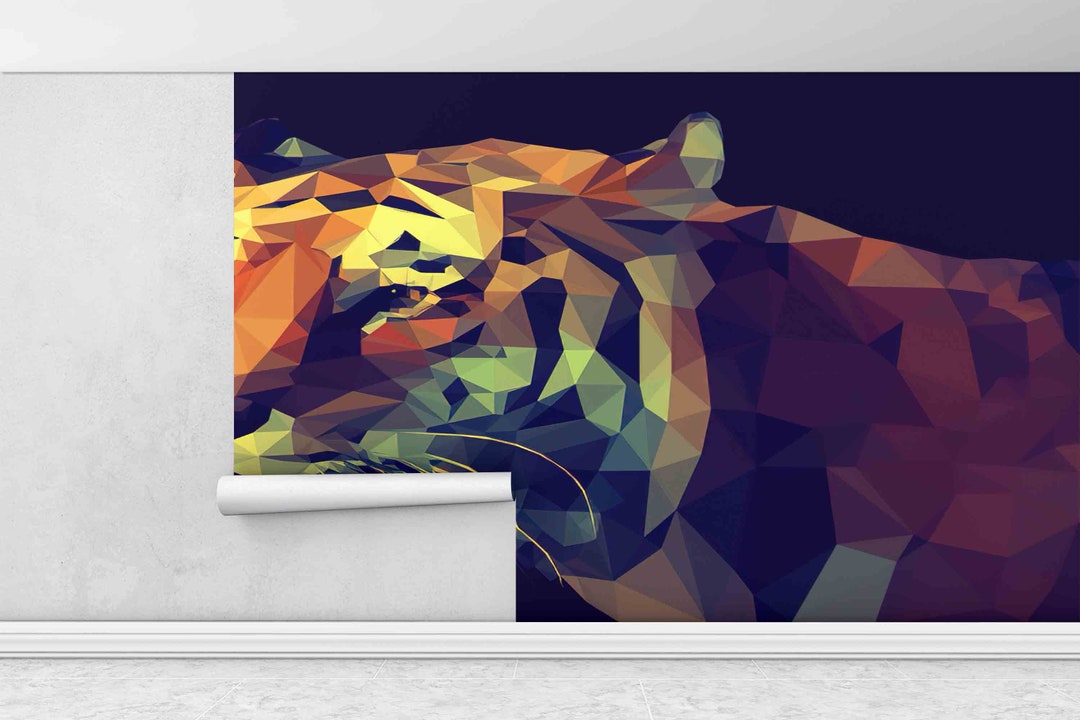 Wildlife Wallpaper, Animal Wall Painting, Patterns and How To, Tiger ...