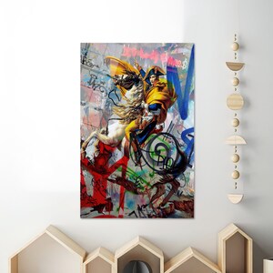 Wall Decor,napoleon Bonaparte Wall Decoration,large Glass Wall Art ...