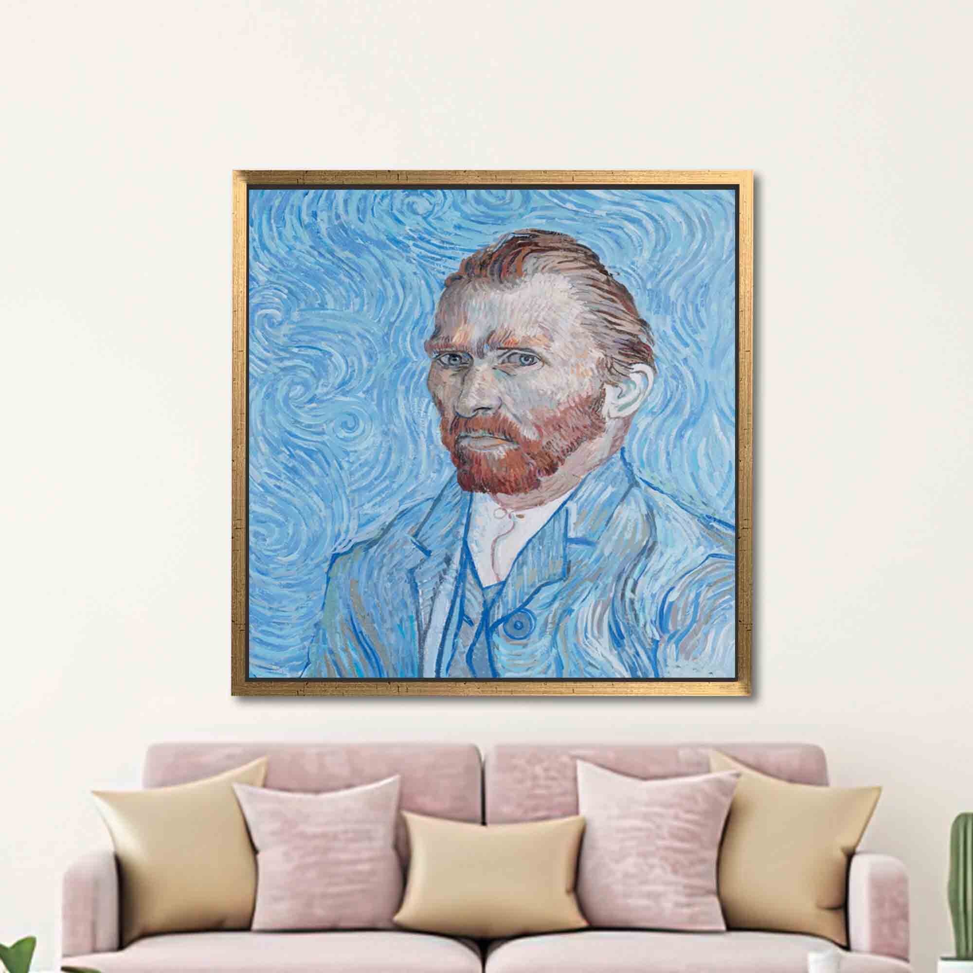 Van Gogh's Self-portraits, Famous Poster, Vincent Van Gogh Art Canvas ...