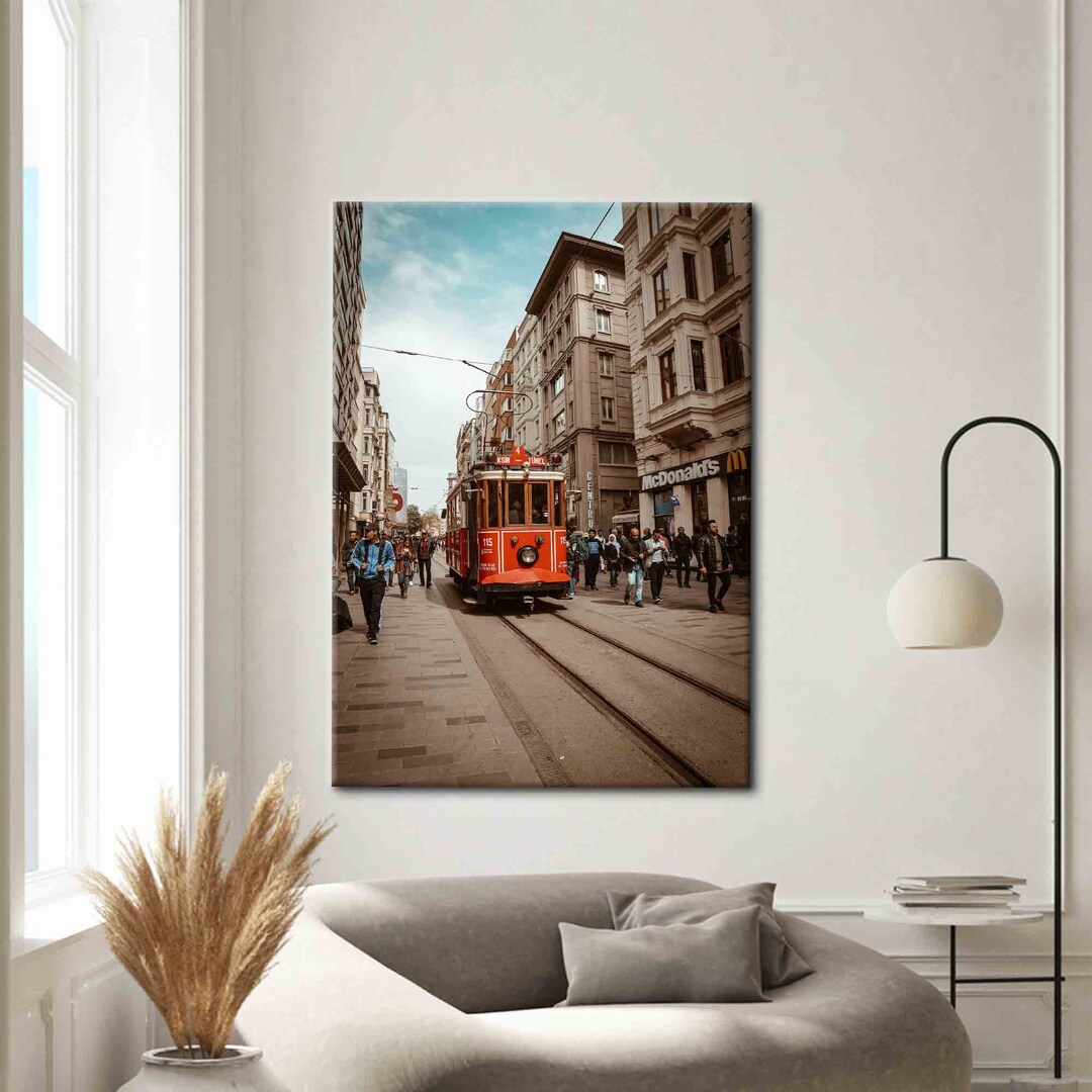 Constantinople Landscape Art, Landscape Art, Cityscape Art Canvas ...