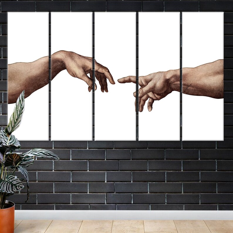 Creation of Adam Wall Art Sistine Chapel Poster Creation of - Etsy