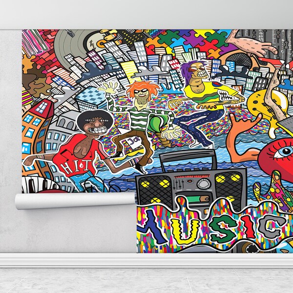 Colorful Wall Art - Etsy