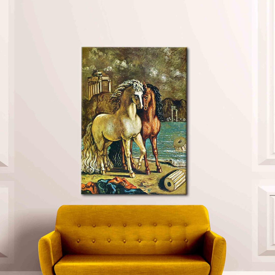 The Horses of Apollo, Horse Canvas Art, Reproduction Art Canvas, Oil ...
