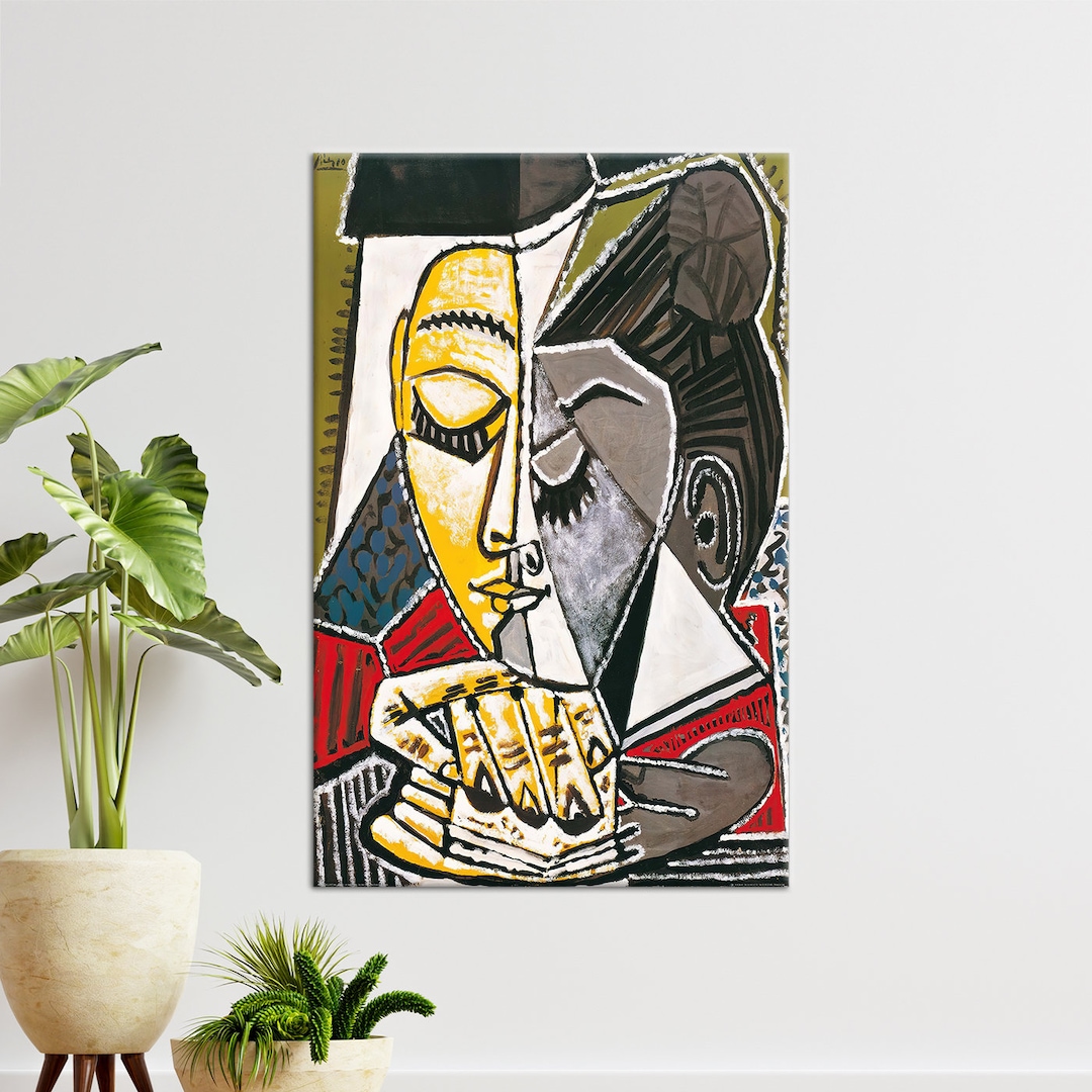 Pablo Picasso Tete Dune Femme Lisant, Living Room Wall Art, Home Decor ...