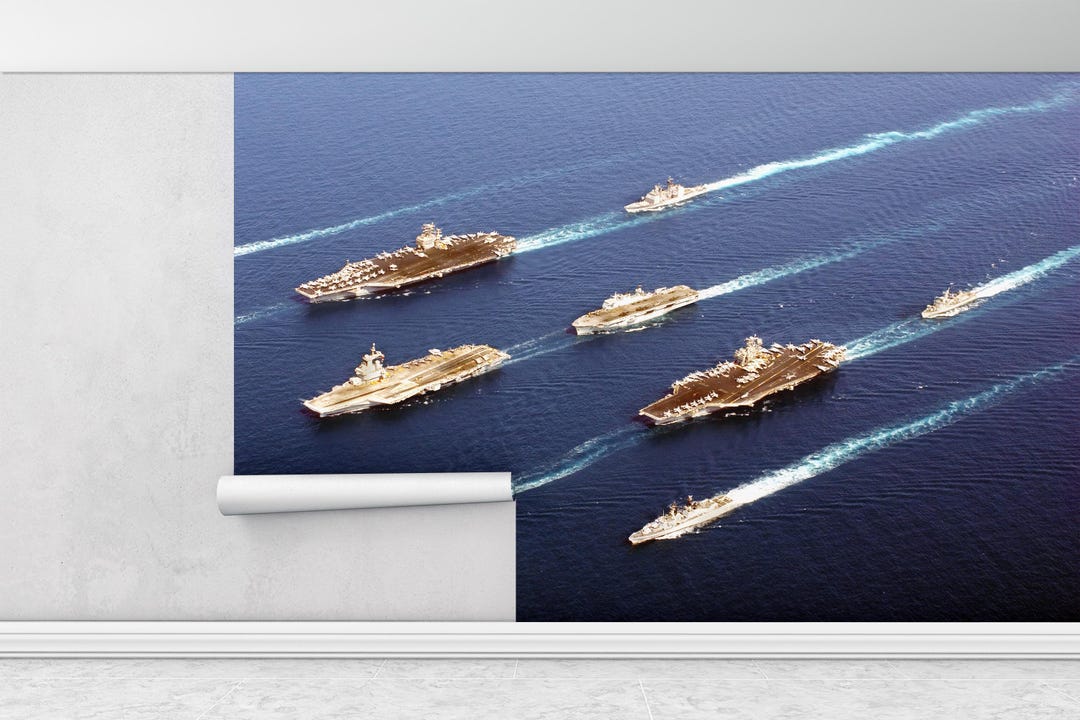 Ocean Digital Paper, Military Navy Ships Warriors Paper Craft, 3D ...
