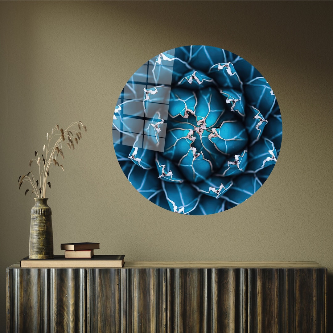 Glass Printing,floral Pattern Glass,glass,cactus,abstract Natural ...