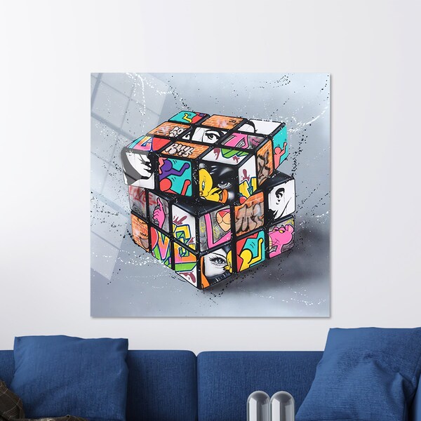 Cube Mural - Etsy