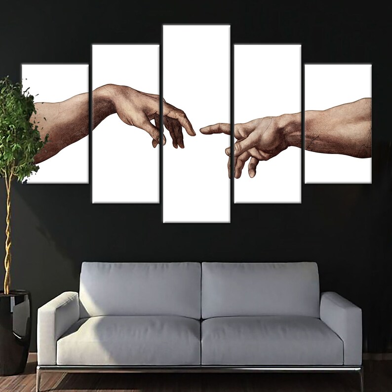 Creation of Adam Wall Art Sistine Chapel Poster Creation of - Etsy