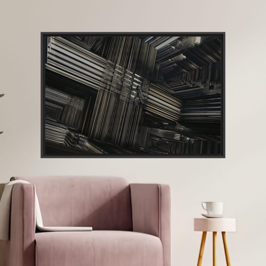 Modern Wall Art, Interstellar Canvas Poster, Movie Wall Art, Best Movie ...