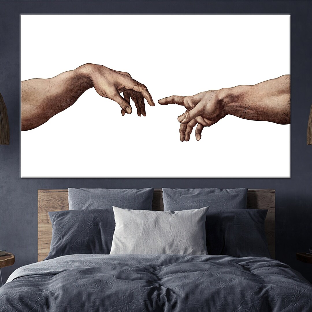 Creation of Adam Wall Art Sistine Chapel Poster Creation of - Etsy