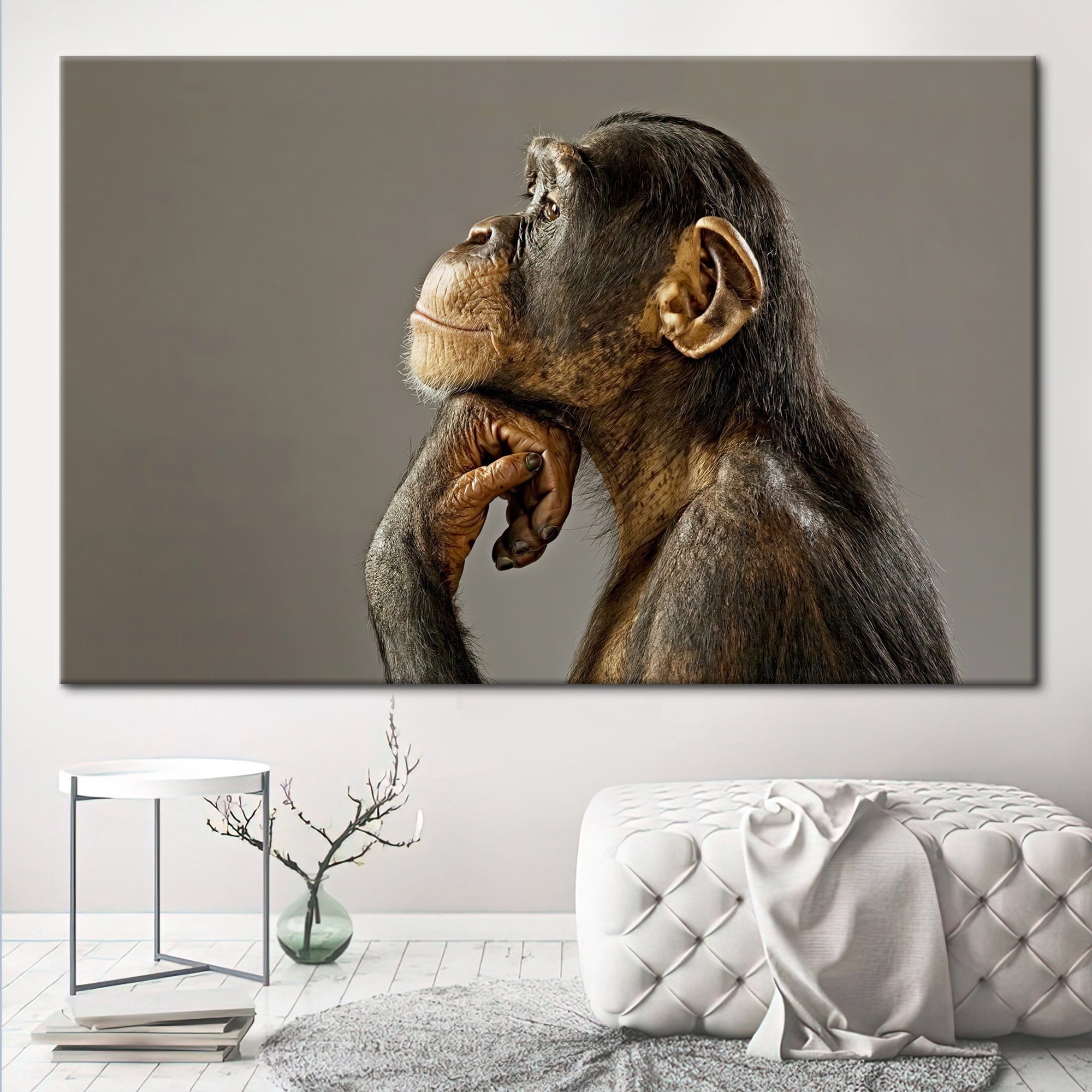 Thinking Monkey Art