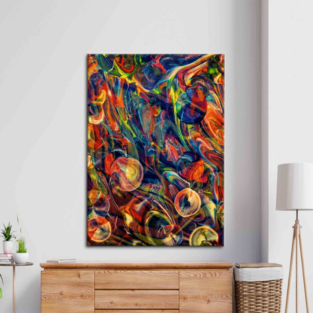 Modern Colorful Artwork, Modern Colorful Poster, Abstract Art, Modern ...