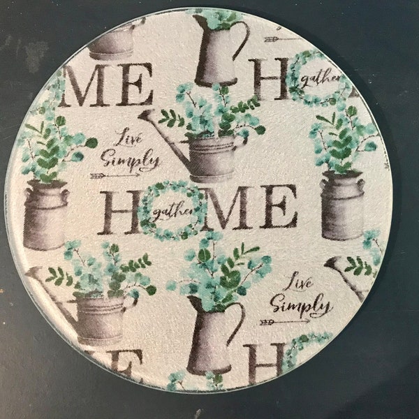 Decorative Glass Cutting Boards - Etsy