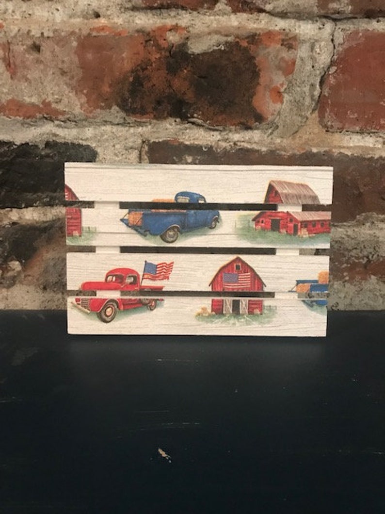 Mini Pallet Decor - Etsy