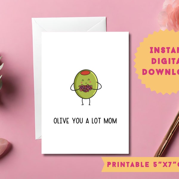 Pun Mom Card - Etsy