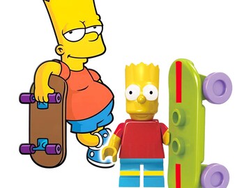 Simpsons Mini Tv - Etsy