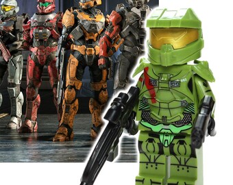 Halo Minifigure - Etsy