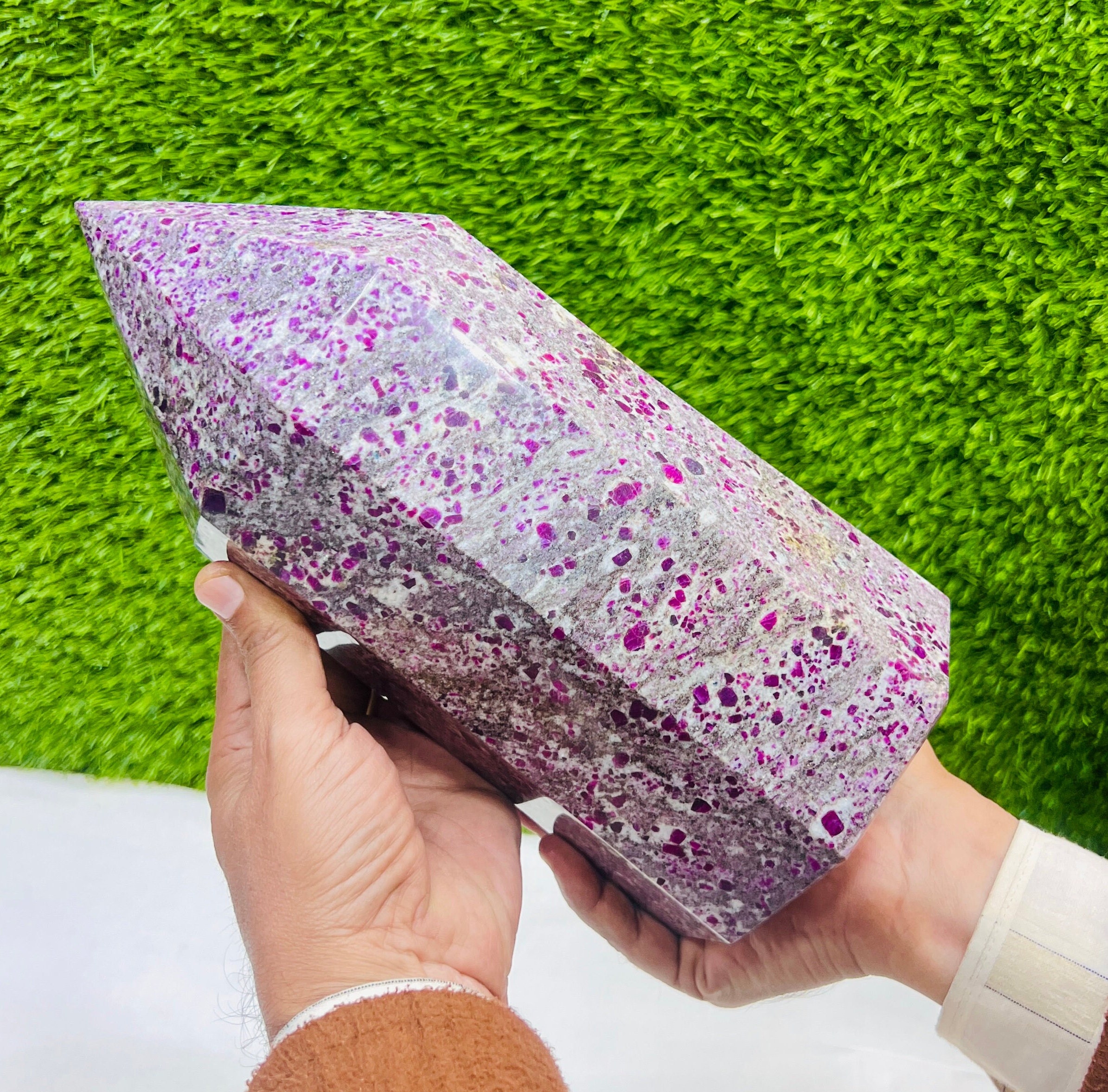 Massive 280 MM Huge Ruby Matrix High Quality Large Tower ,rare Find ...