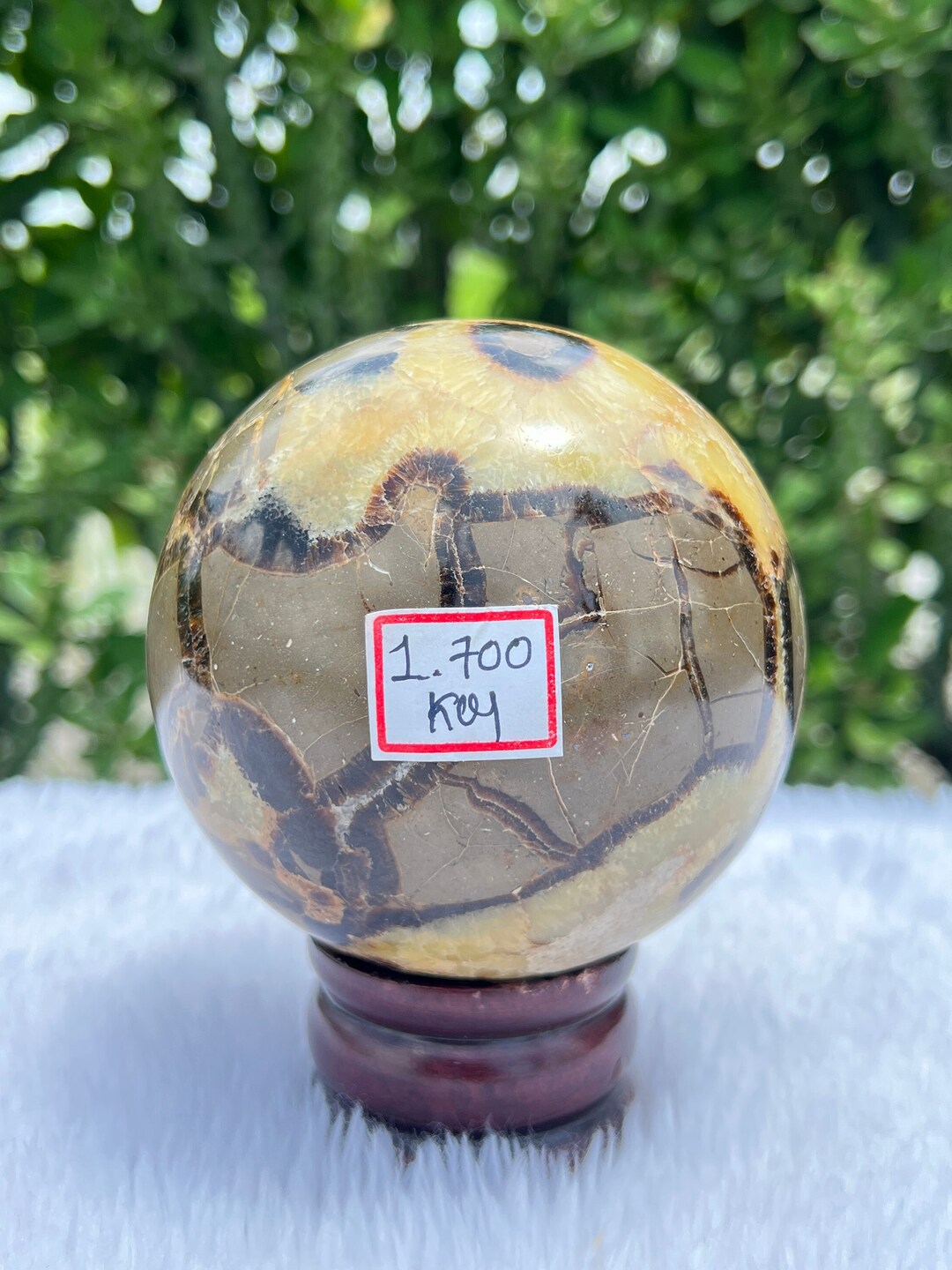 Large Septarian Sphere: Dragon Stone Crystal Ball (101MM) - Etsy