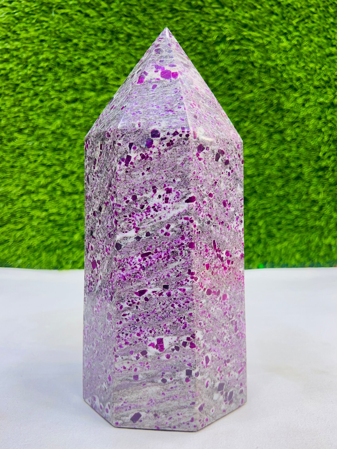 Massive 280 MM Huge Ruby Matrix High Quality Large Tower ,rare Find ...